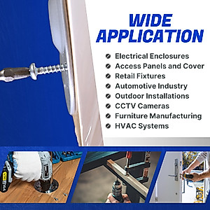 Fastenere Torx Security Sheet Metal Screws - #8 x 3/4" (25-Pack) Button Head, Tamper-Resistant, Anti Theft Stainless Steel Screws for Higher Level of Safety & Secure Fastening Solution