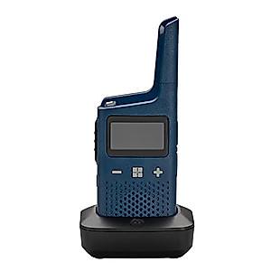 T383 Blue 25 Mile 2 Way Radio W/Charging Dock