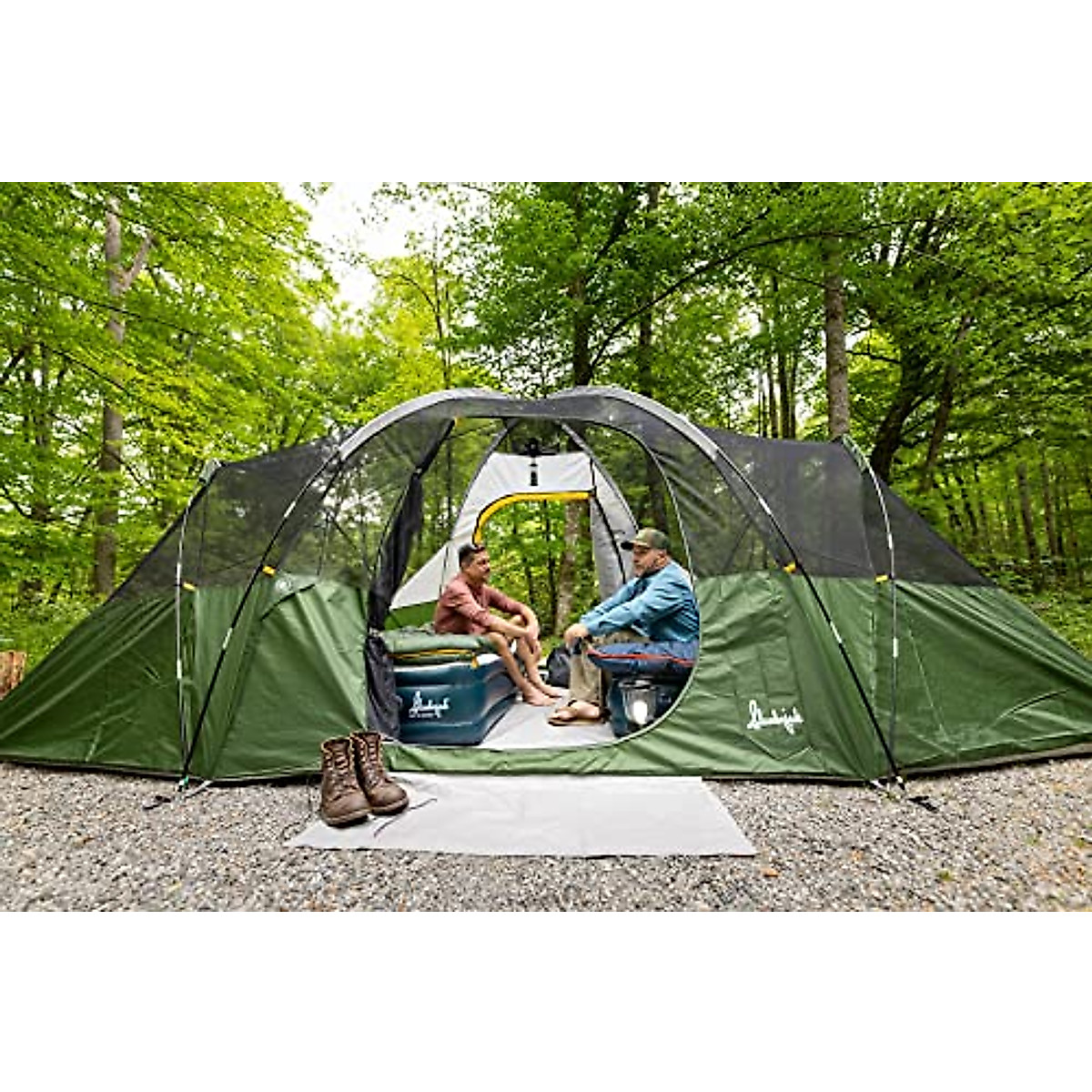 Slumberjack Aspen Grove 8 Person Hybrid Dome Family Camping Tent