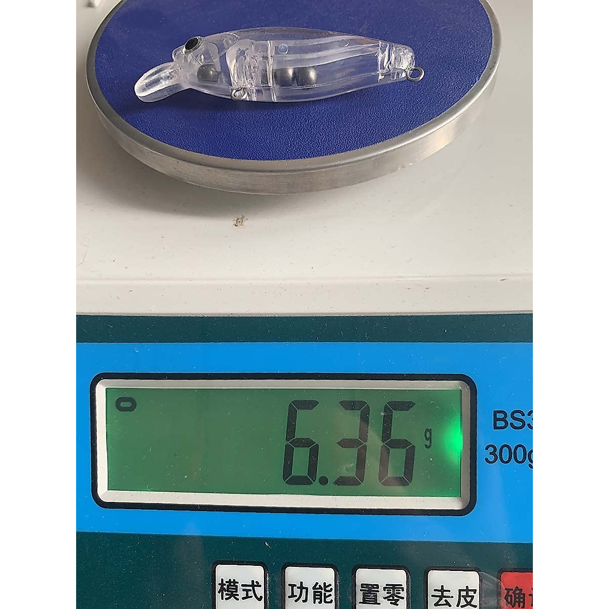 10PCS Unpainted Lure Blanks 6.36g 6.6cm with Free 6mm Eye Crankbait Simulation Blank Body Clear Hard Baits Trout Salmon Minnow Lure Popper Lures Topwater Freshwater 8423