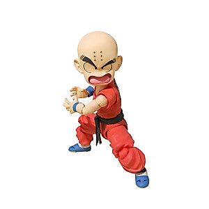 TAMASHII NATIONS S.H.Figuarts Krillin-The Early Years Dragon Ball Action Figures