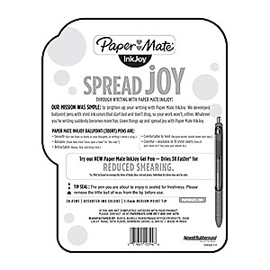 Paper Mate InkJoy 300RT Retractable Ballpoint Pens, Medium Point, 8 Ink Colors, 24 Pack (1945926)