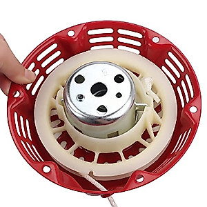 Kuupo 69730 69727 Recoil Pull Starter Start Cup Assembly for Harbor Freight Predator 212CC 173CC 6.5 7 HP Engine Power Equipment 91520 92207 92208 92210 92221 92251 Log Splitter