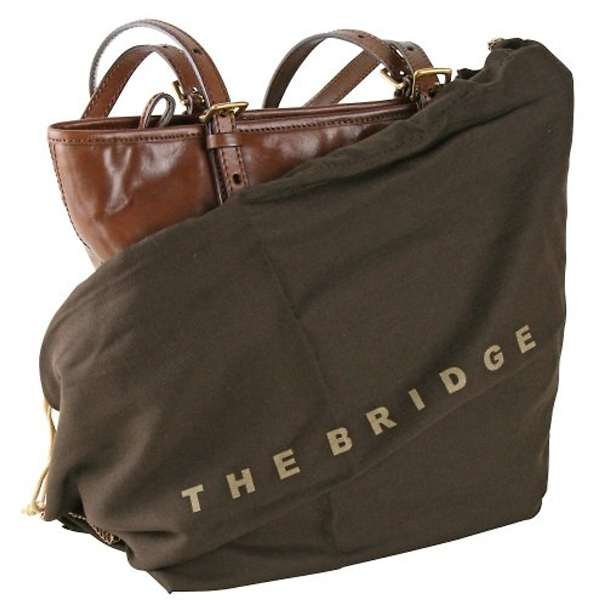 The Bridge Shopper 32 Cm Cuoio