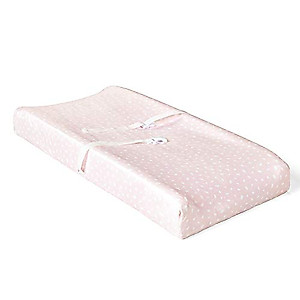 Lush Decor Baby Pixie Fox Geo Micro Mink 2 Pack Changing Pad Cover, Multicolored