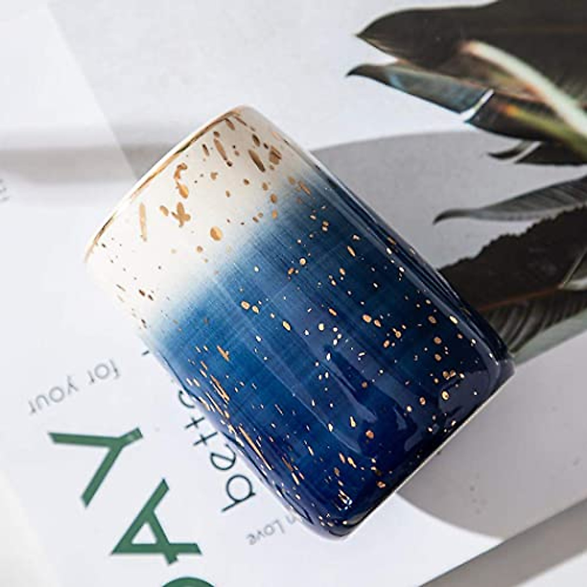 Bathroom Accessories Set，4 Pcs Marble Pattern Bathroom Sets Accessories with Soap Dispenser, Toothbrush Holder, Bathroom Tumbler, Soap Dish for Birthday gift, housewarming gift, Home Decoration (M)