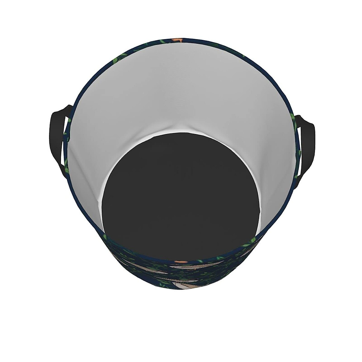 KiuLoam Cute Farm Animal Mallard Duck 19.6 Inches Large Storage Basket Collapsible Organizer Bin Laundry Hamper for Nursery Clothes Toys