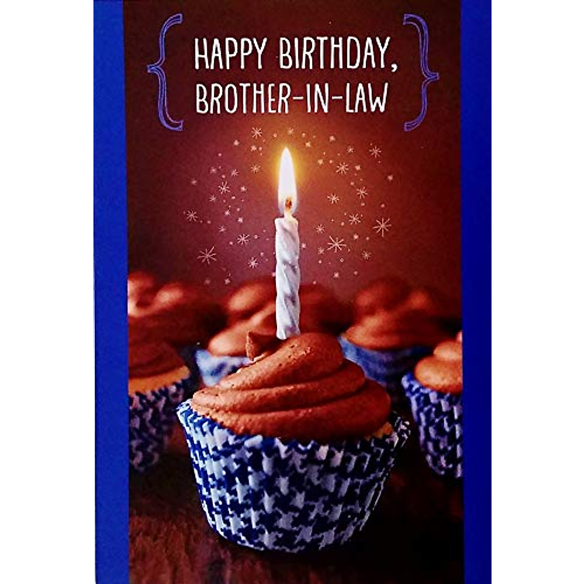 Happy Birthday Brother-in-Law Greeting Card - Just Wanted To Tell You How Much You Mean To The Family