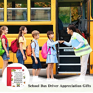 School Bus Driver Appreciation Gifts Bulk Bus Driver Gifts for Women Men Thank You Bus Driver Cards Christmas Stocking Stuffers for Adult Last Day of School Gift Bus Driver End of Year Gift Retirement