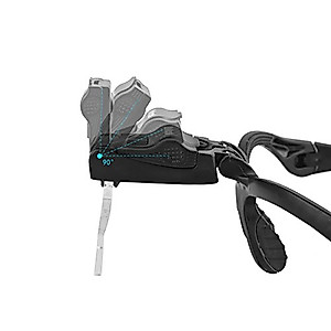 Beileshi Headhand Magnifier Glasses With 2 LED Professional Jeweler's Loupe Light Bracket and Headband are Interchangeable 5Lens Glass Magnifying Visor