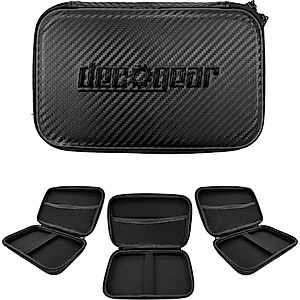 Fujifilm 16767208 Instax Mini Link 2 Smartphone Printer Soft Pink Bundle Instax Mini Twin Pack Picture Format Instant Film (20 Shots), Deco Gear Hard EVA Case and Microfiber Cloth