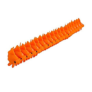 Neakomuki 20pcs Artificial Fish Fake Fish Plastic Floating Fish for Artificial Aquarium Orange Goldfish Ornament Decorations for Aquarium Fish Tank Fountain