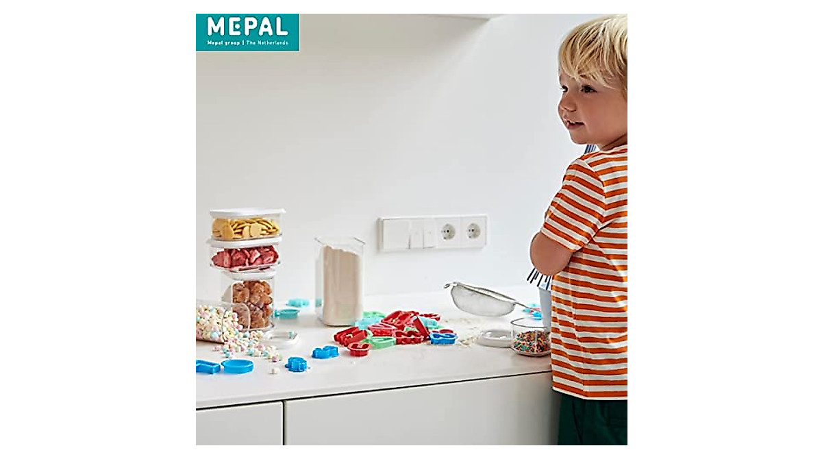 MEPAL Modula 7-Piece Food Storage Set - Airtight & BPA-Free
