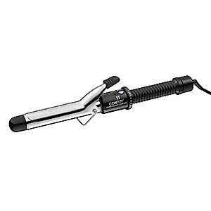 Conair Instant Heat 1-Inch Curling Iron, 1-inch barrel produces classic curls – for use on short, medium, and long hair