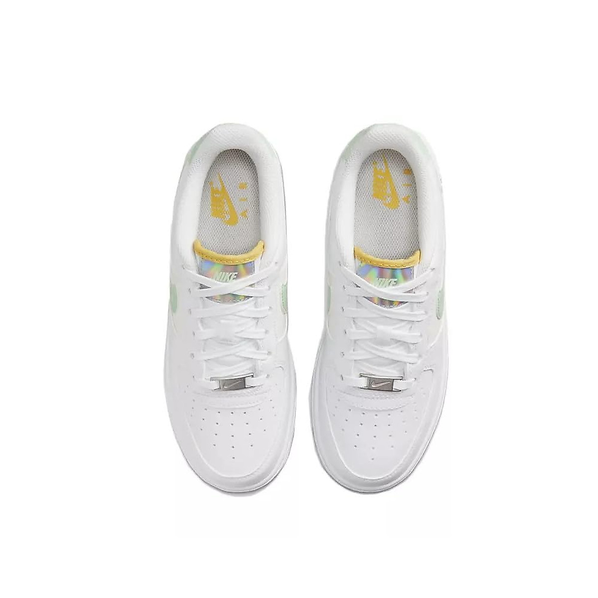 Nike Air Force 1 LV8 GS (Big Kid) White/Mint Foam/White/Phantom 5.5 Big Kid M