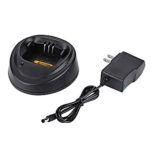 Walike Talkie Desktop Charger 12V Charger Power Adapter for Motorola DP1400/ DEP450/ EP450/ GP3188/ GP368/ GP3688/ CP040/ CP140/ CP160/ CP180/ CP150/ CP200/ PR400/ CP200/ CP040/ CP140/ CP180(US)