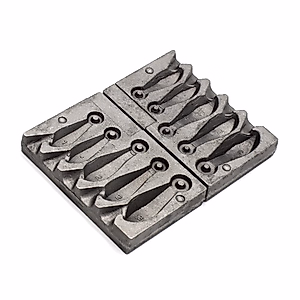 Dimatteo Bank Sinker Mold with 5 Cavities and 1,2.3-Ounce,Without Handle