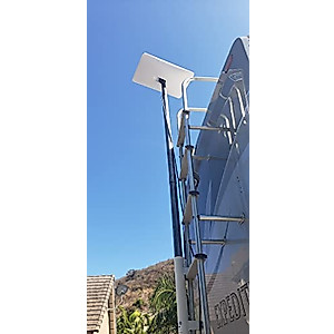 Pyramid Led Whips Starlink Ladder Mount Kit, White