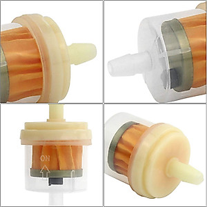 Minkissy 10pcs Microdermabrasion Filters Vacuum Microdermabrasion Filter Tube Microdermabrasion Parts (As Shown)