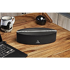 phorus PS5 Speaker - 24 bit / 192 kHz Hi-Res Music Streamer with Spotify, AirPlay, Windows Streaming, Bluetooth AptX, and Play-Fi