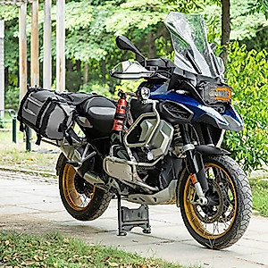 KEMIMOTO 50L Motorcycle Saddlebags with 30L Motorcycle Saddlebags