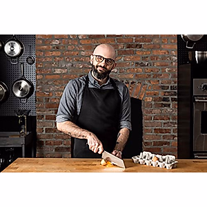 Babish High-Carbon 1.4116 German Steel Cutlery, 7.5" Clef (Cleaver + Chef) Knife, Good Housekeeping Standout Knife of 2022