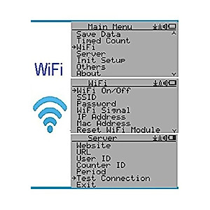GQ GMC-500Plus Geiger Counter Nuclear Radiation Detector Monitor Dosimeter, White