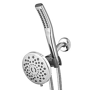 Waterpik 7-Mode Power Wand Shower Spa System with 6-Foot Hose and PowerPulse Therapeutic Massage, Chrome (XIB-663E-SBX-183E)