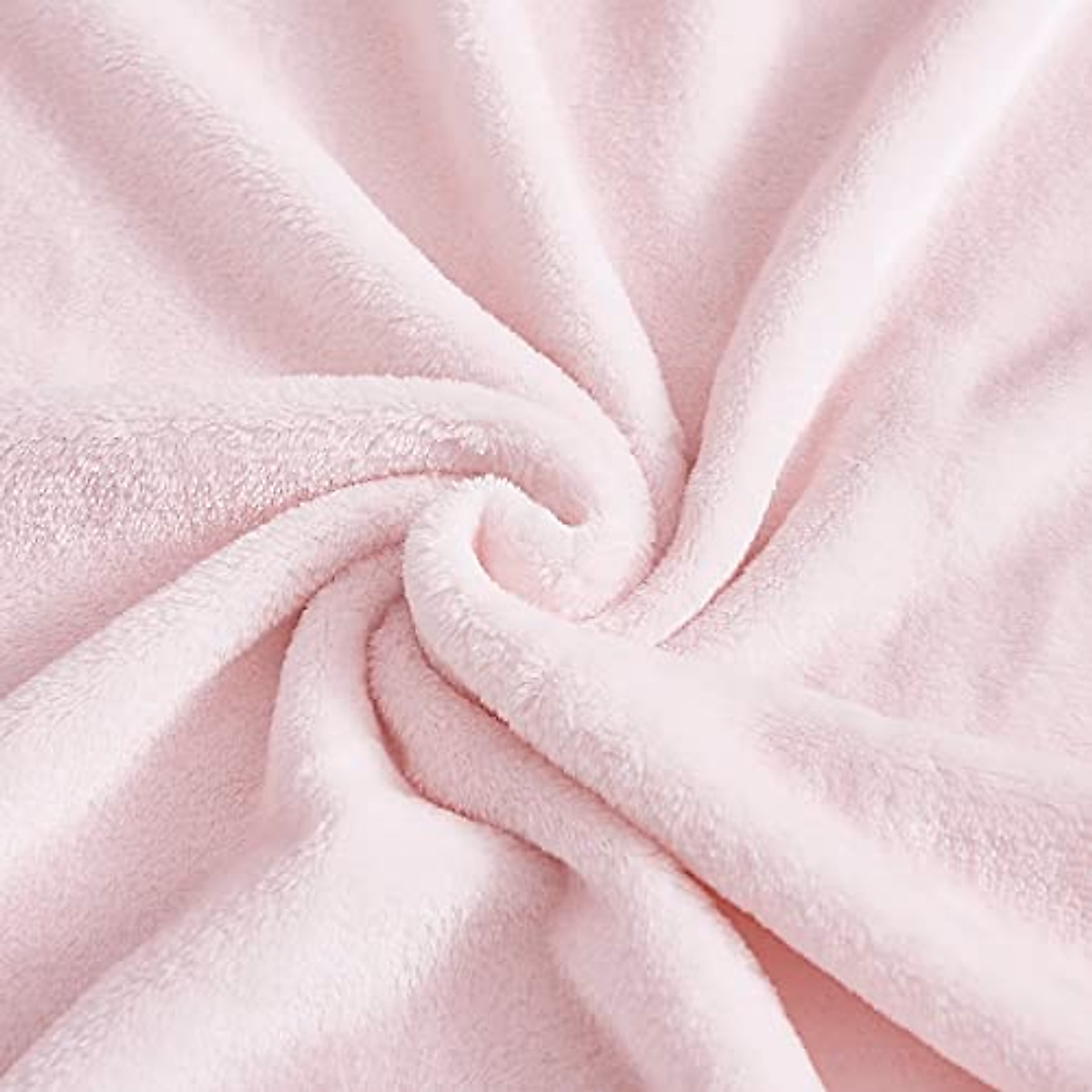 StangH Baby Blankets Throw Size - Super Soft Cozy Fleece Flannel Blanket for Couch/Chair, Plush Fuzzy Lightweight Microfiber Dog Blanket, (Throw Size 50 x 60, Pink)