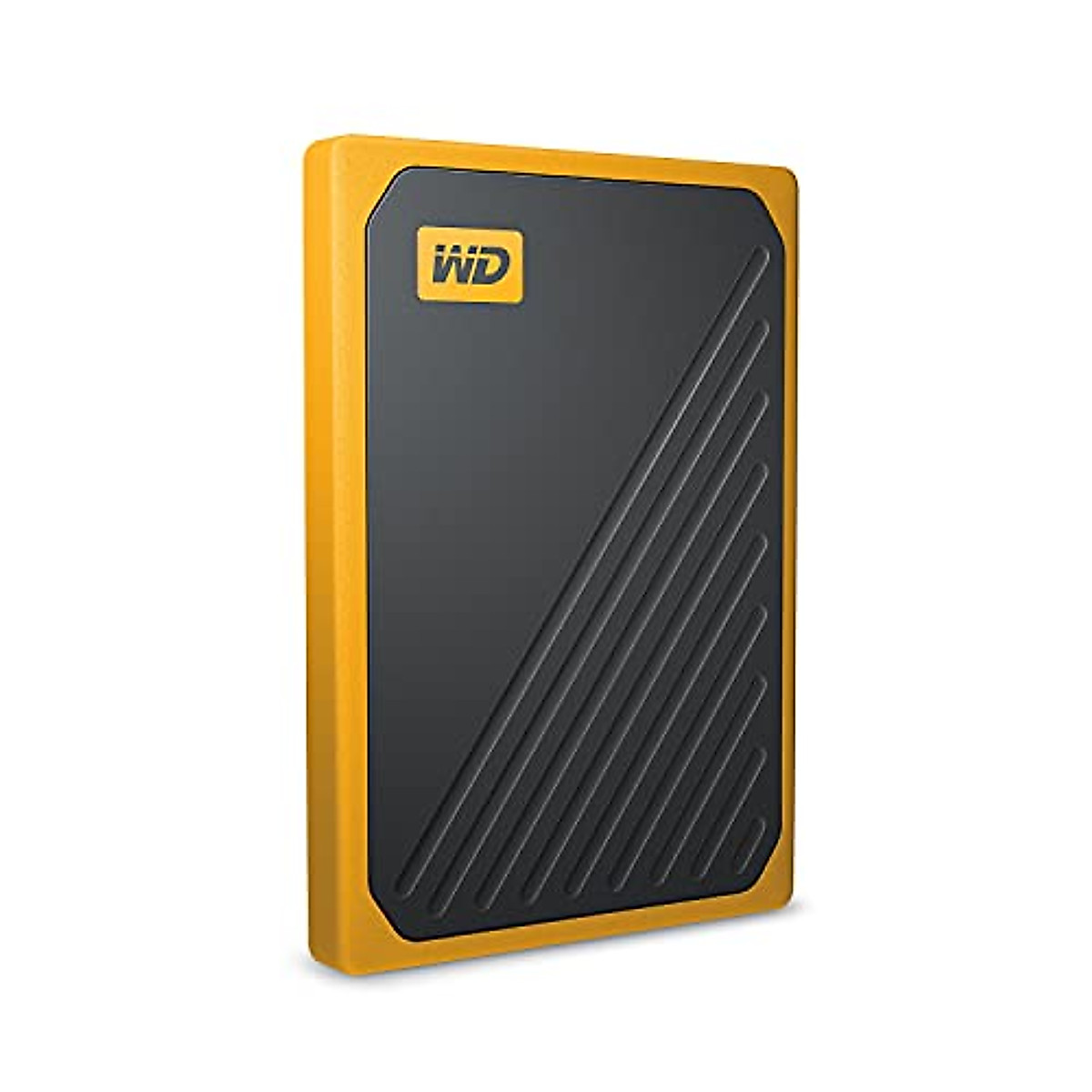 WD 2TB My Passport Go SSD Amber Portable External Storage, USB 3.0 - WDBMCG0020BYT-WESN
