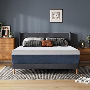 14 Inch California King Memory Foam Mattress, Gel Cooling Mattress Bed in a Box, Fiberglass Free Mattress Medium Firm Mattress, CertiPUR-US Certified, 72”x84”x14”, White