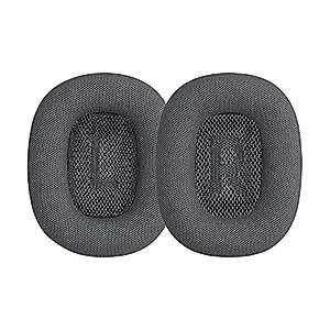 kwmobile Replacement Ear Pads Compatible with Apple AirPods Max - Earpads Set for Headphones - Dark Grey