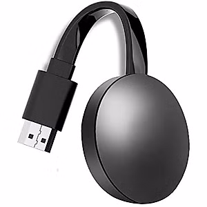 Hatuge Wireless HDMI Display Dongle, 4K Ultra HD WiFi Adapter Streaming Video Receiver Compatible with iPhone/iPad/iOS/Android/PC/Tablet/Windows/Mac OS to HDTV/Monitor/Projector