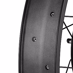 AW Electric Bike Conversion Kit 48V 1000W 26" Front Wheel E-Bike Conversion Kit for Fat Tire Bike Frame Ebike Wheel Kit Cycling Brushless Gearless Hub Motor Kit