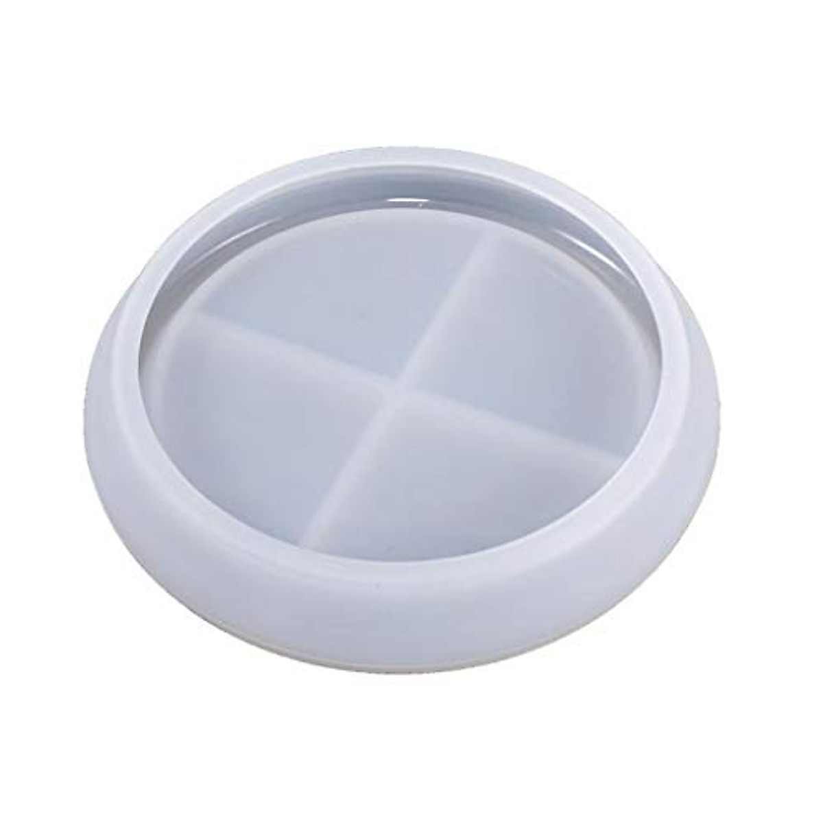 Mold Mug Pad Tray Resin Casting Mold Plaster Soap Casting Epoxy Mould DIY Craft Dish Cup Mat Plate Silicone Mold Christmas Moulds