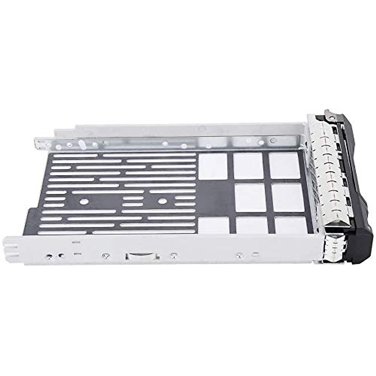 AIHG 2pcs 3.5" SAS SATA SATA Hard Drive Caddy Tray Enclosure Compatible for DELL PowerEdge R310 R320 R410 R415 R510 R515 R610 R710 T610 T710 KG1CH F238F (KG1CH-2PCS)