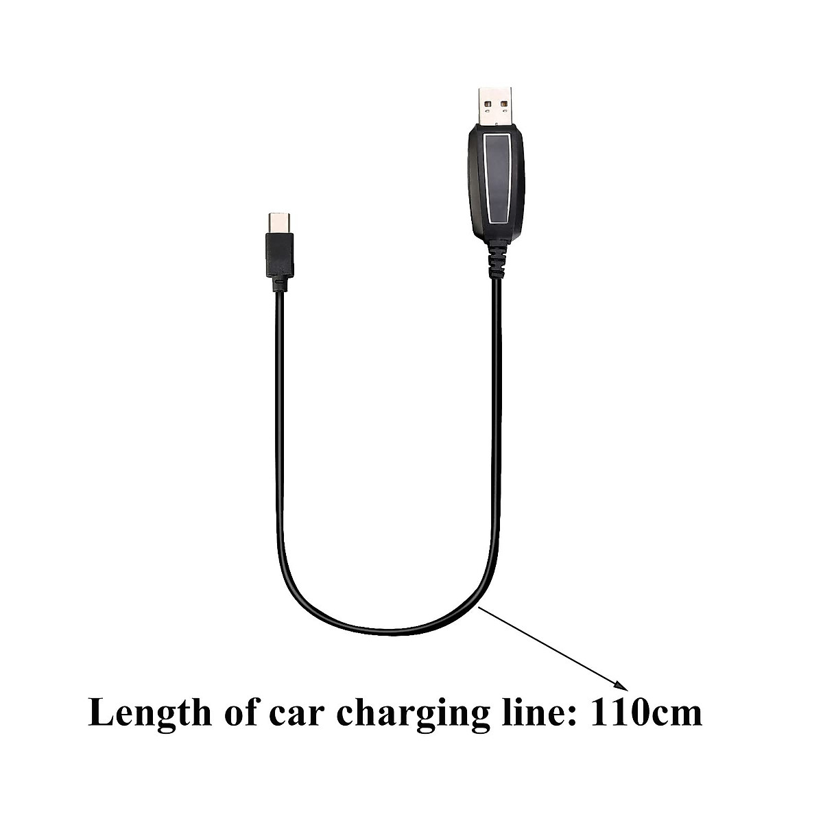 Retevis RT22P RT20 RB66 B3H Programming Cable, Compatible RT22P B3H B3S B3B RT20 RT65 RB19 RB19P RT45P RB66 Two Way Radio, Black Original USB Charging Cable,USB Programming Charging Cable(1 Pack)