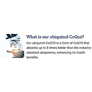 Life Extension COQ10 Super Ubiquinol 100mg 90 Count (Pack of 2) with Enhanced Mitochondrial Support