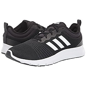 adidas Men's Flex 2 Trail Running Shoe, Black/White/Carbon, 7