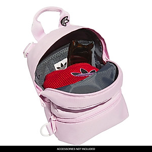 adidas Originals Trefoil 2.0 Mini Backpack Small Travel Bag, Orchid Fusion Purple, One Size
