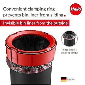 Hailo 0504-040 Pure S, Red, Rot
