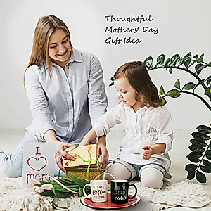 Mothers Day Gift Lets Have Coffee Together Mugs Set 11 oz, Engagement Gifts for Couples - Mr and Mrs Wedding Bridal Shower Gifts Newlywed Anniversary for Wife Friend Couples Mugs