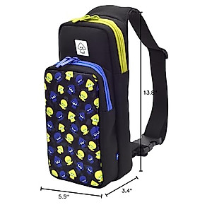 HORI Nintendo Switch Adventure Pack (Splatoon 3) Travel Bag - Officially Licensed by Nintendo