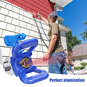 Reversible Nozzles Paint Spray Tips, Weytoll Reversible Nozzles Paint Nozzle Kit, Airless Sprayer Nozzle Kit Sprayer Accessories (6 Pack Contains 211, 315, 417, 515, 517, 523)