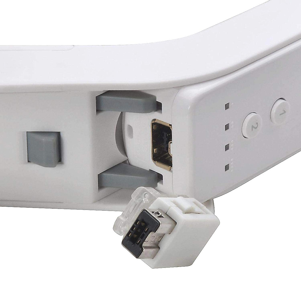 Zapper Light Gun Attachment Compatible for Nintendo Wii Remote Nunchuck Wireless Links Remote Controller Shoot Games Shooting (Pack of 2)