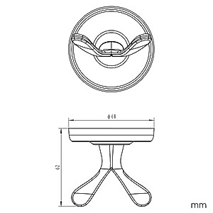Design House 558437 San Martin Transitional Double Robe Hook for Bathroom Bedroom Closet or Kitchen Brushed Nickel