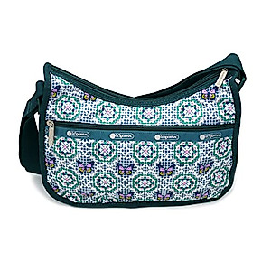 LeSportsac Classic Hobo Crossbody Handbag in Butterfly Mosaic