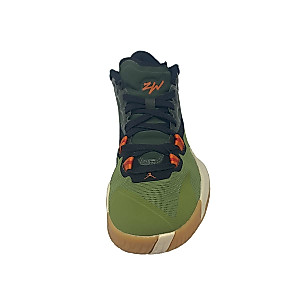 Nike Jordan Kid's Zion 1 (GS) Basketball Shoe (Carbon Green/Black- Asparagus, us_Footwear_Size_System, Big_Kid, Men, Numeric, Medium, Numeric_5_Point_5)