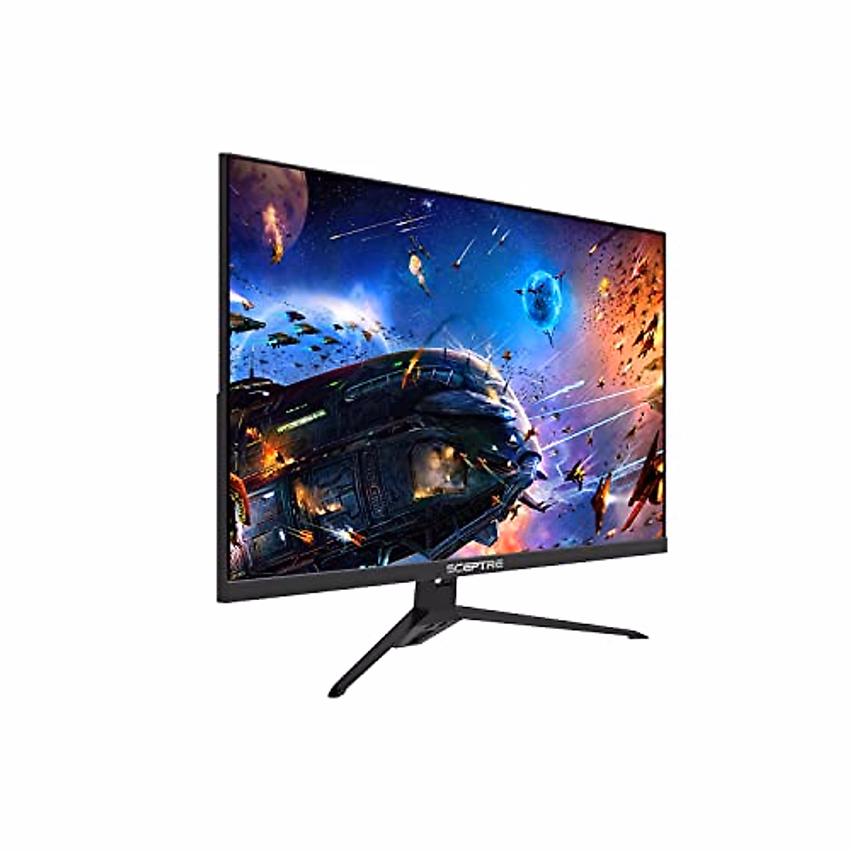 Sceptre 27-inch IPS Gaming Monitor up to 165Hz DisplayPort HDMI 300 Lux Build-in Speakers, Machine Black (E278B-FPT168)