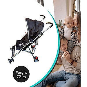 AmorosO Baby Umbrella Stroller 12005R, Black